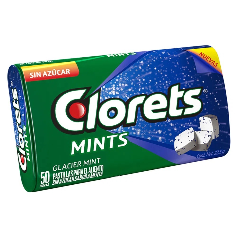Clorets Mints Sem Açúcar 225 G Nutrivida